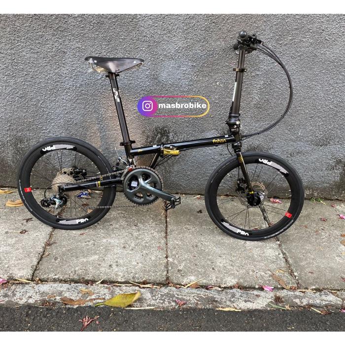 Jual sepeda lipat fnhon gust 20 full shimano tiagra 2x10 speed ...