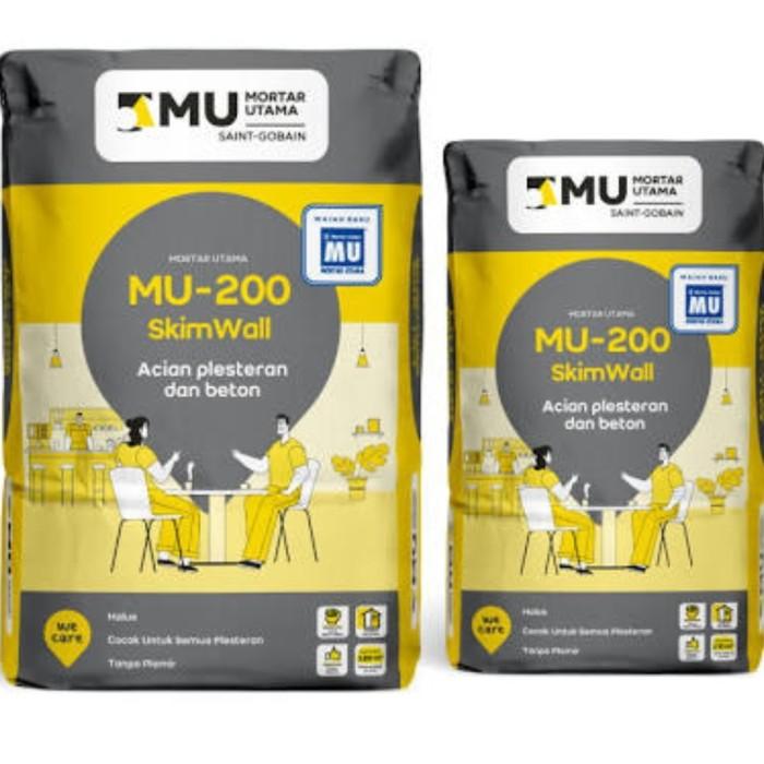 Jual ACIAN PLESTERAN DAN BETON MORTAR UTAMA MU-200 SKIM WALL 20KG DAN ...
