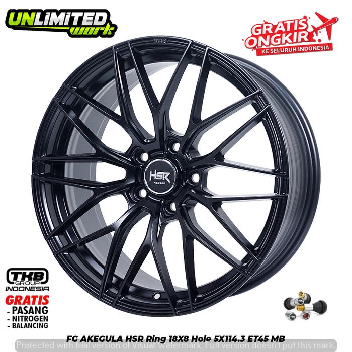 Jual VELG RACING ALPHARD ZENIX XPANDER TERIOS CRV CRETA HRV FG AKEGULA ...