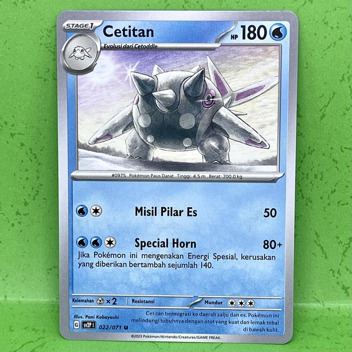 Jual sv2P CETITAN 022/071 U Kartu Pokemon Indonesia - Kota Surabaya - Qinoyusa | Tokopedia
