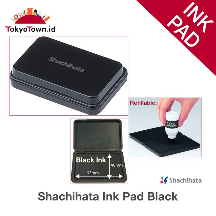 Jual Ink for Stamps Oil-based Shachihata Japan Tinta Stempel - Ink Pad - Kota Depok - Tokyo Town ...