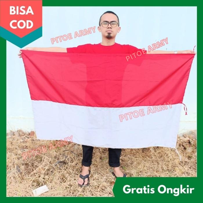 Jual Bendera Merah Putih Kantor 180 cm x 120 cm Bendera Kantor - Kota ...