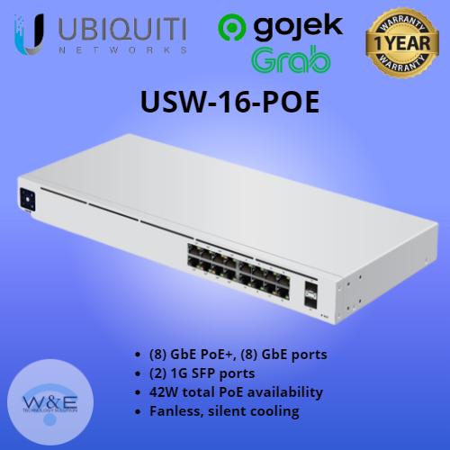 Jual Ubiquiti USW-16-POE UniFi Switch Gen2 - USW16POE USW16-POE USW ...
