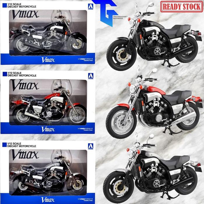 Jual AOSHIMA Yamaha Vmax 1/12 Scale Diecast Motorcycle Figure - Jakarta ...