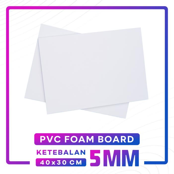 Jual PVC Board 5mm A3 40 x 30 cm / PVC Foam Board / Bahan Maket - Kota ...