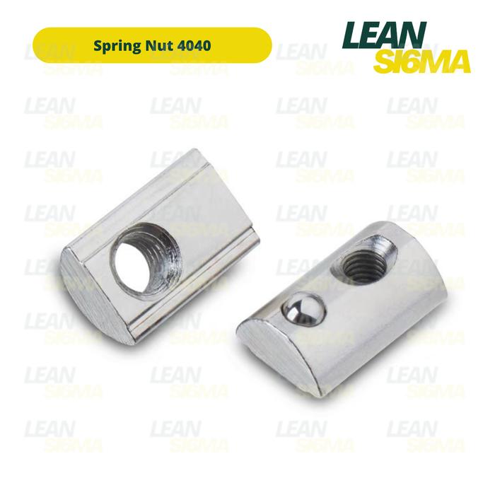 Jual Sliding Spring Ball T Nut Aluminium Profile Alu 4040 Series 40 Seri - M6 - Jakarta Barat ...