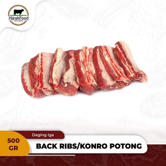 Promo Back Ribs / Konro / Daging Sapi Iga Konro Utuh / Potongan (Qty ...