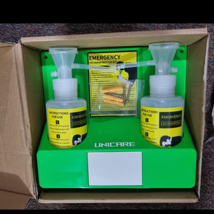 Jual Emergency EyeWash Bottle Kit / botol eye wash Unicare - Jakarta ...