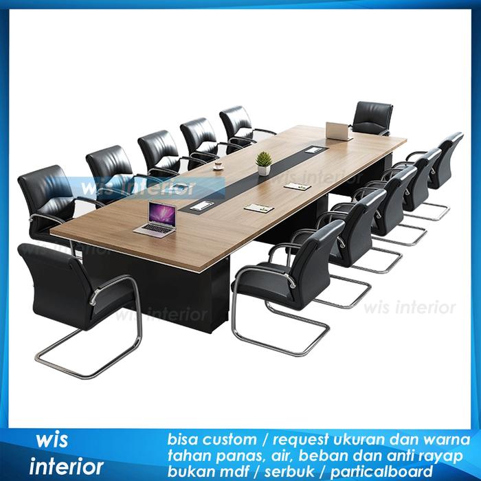 Jual MEJA RAPAT / MEJA MEETING UKURAN 8-10 ORANG - 600CMx120CM - Kab ...
