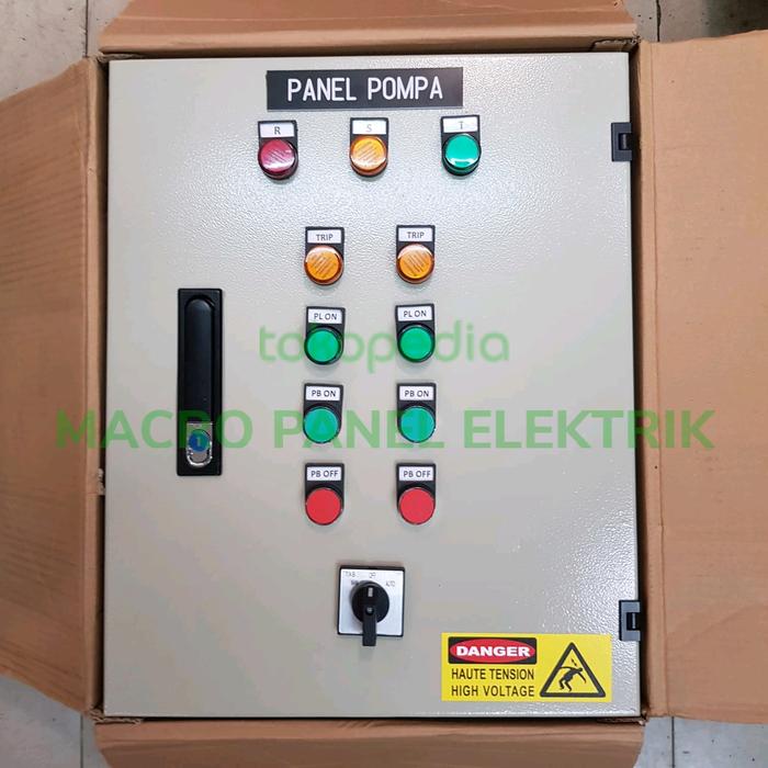 Jual Panel Pompa Transfer Bergantian 3 Phase 2 x 1,1kW 1,5HP 380V ...
