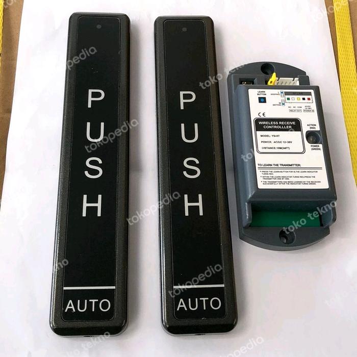 Jual Switch Automatic Door Opening | Wireless Push Button Sliding Door ...