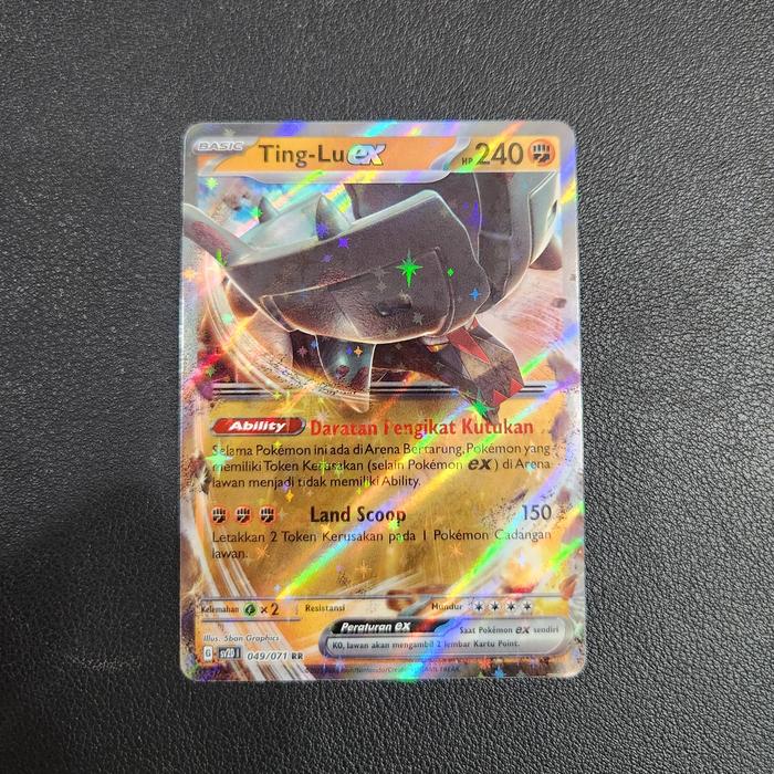 Jual pokemon tcg sv2d 049/071 ting-lu / tinglu / ting lu ex rr - Kota Bandung - Houseofhobbies ...