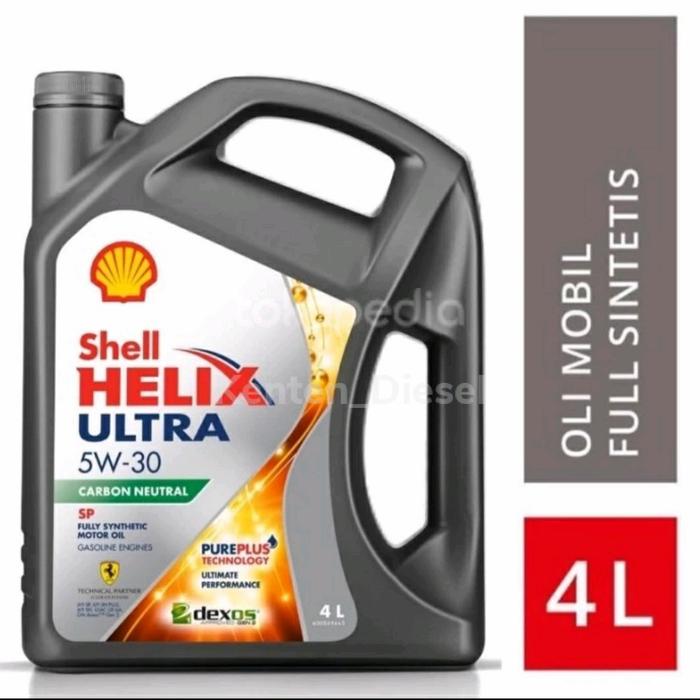 Jual Oli Mobil Full synthetic 4L / DEXOS 1/ SHELL HELIX ULTRA 5W-30 ...