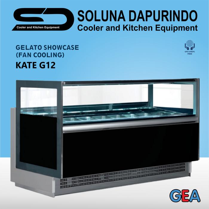 Jual GEA Gelato Showcase (Fan Cooling) KATE G12 / KATE-G12 / KATEG12 - Kota Surabaya - Soluna ...