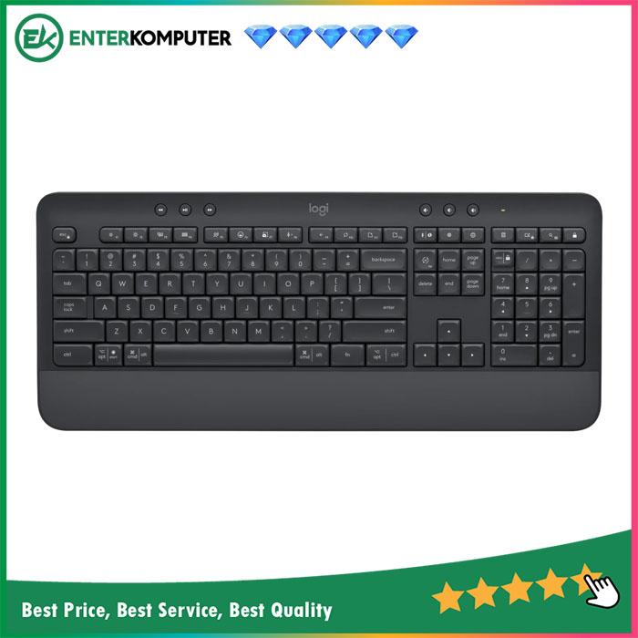 Promo Logitech Signature K650 Wireless Keyboard - Graphite Cicil 0% 3x ...