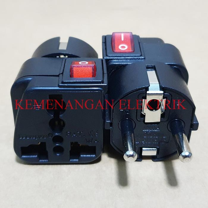 Jual WONPRO WSA-9 OVER STEKER ADAPTOR UNIVERSAL KAKI 2 + SAKLAR SWITCH - Jakarta Utara - Toko ...
