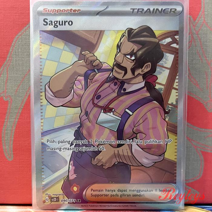Jual Pokemon ID SV2D Letusan Tanah - 090 Saguro SR - Jakarta Utara ...