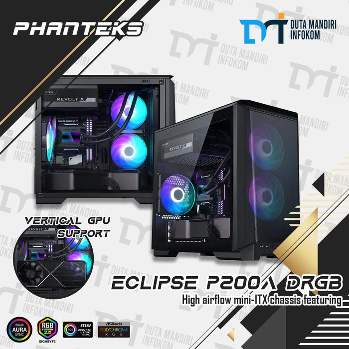 Promo Phanteks Eclipse P200A DRGB - Tempered Glass Mini ITX Gaming Case Cicil 0% 3x - Jakarta ...