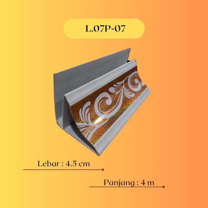 Jual LIS PINGGIR PVC TYPE L.07P-07 - Kota Bogor - Modern Kencana Bogor ...
