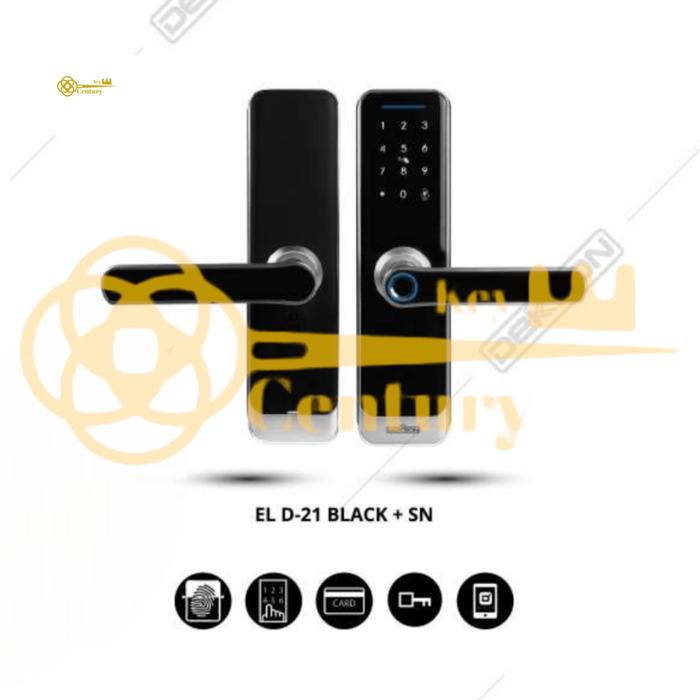 Jual Electronic Lock Dekkson EL D21 Black Digital Lock Smart Door Hande ...