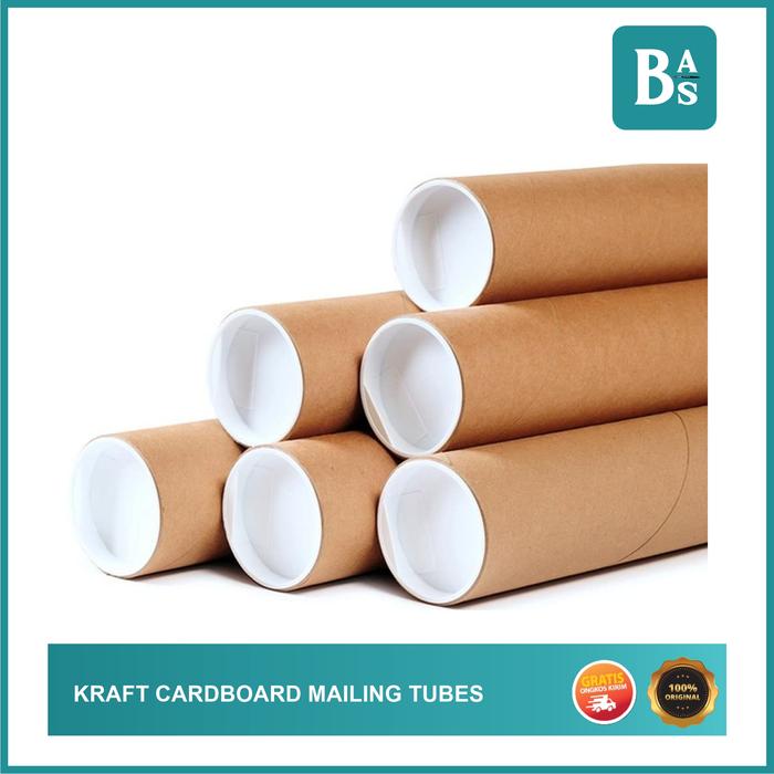 Jual Kraft Cardboard Mailing Tubes / Tabung Gambar - 9 x 40 cm - Kota ...
