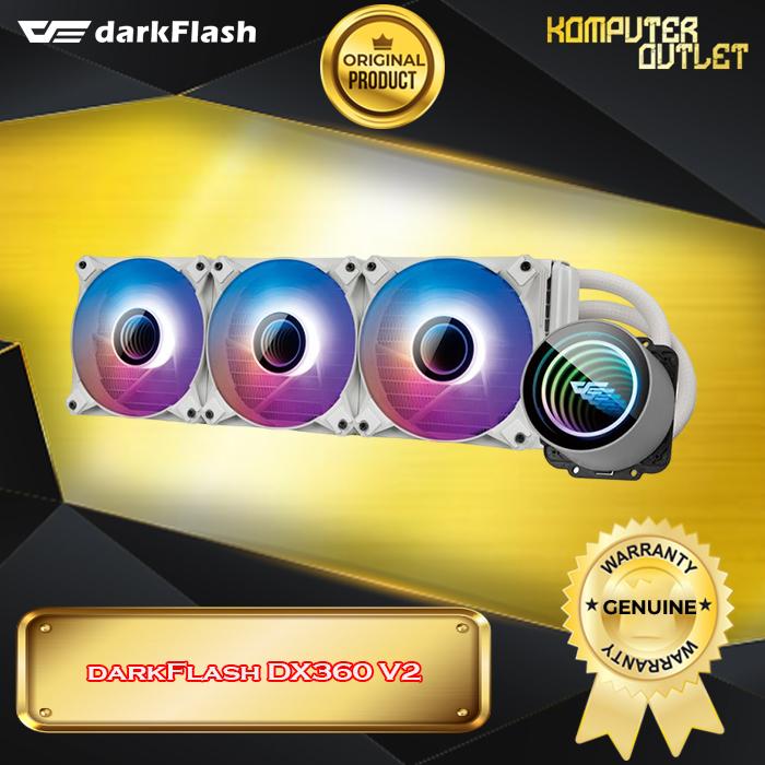 Jual DARKFLASH TWISTER DX360 V2 ARGB LED 360mm AIO CPU Liquid Cooler ...