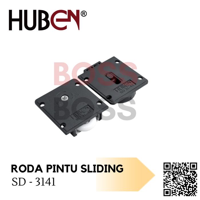 Jual RODA PINTU LEMARI SLIDING HUBEN RODA PINTU GESER SD 3141 HUBEN ...