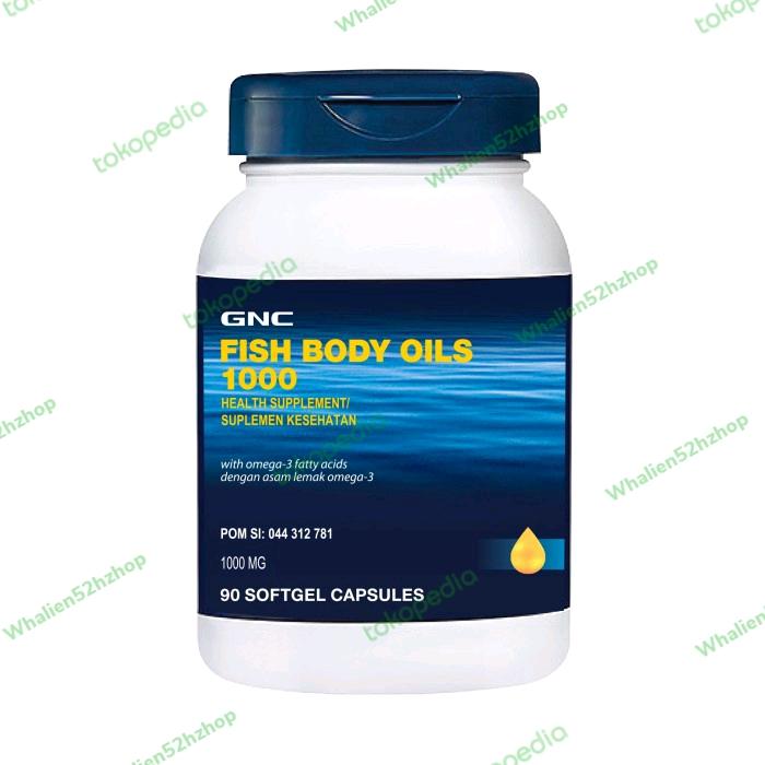 Jual GNC FISH BODY OILS 1000mg ( 90 Softgels Capsule ) - Jakarta Barat ...