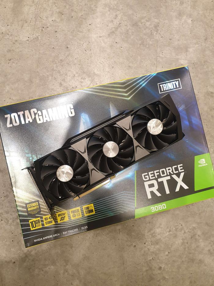 Jual ZOTAC RTX 3080 TRINITY 10GB DDR6X 320BIT / RTX 3080 10G VGA CARD - Jakarta Pusat - UOISTORE ...