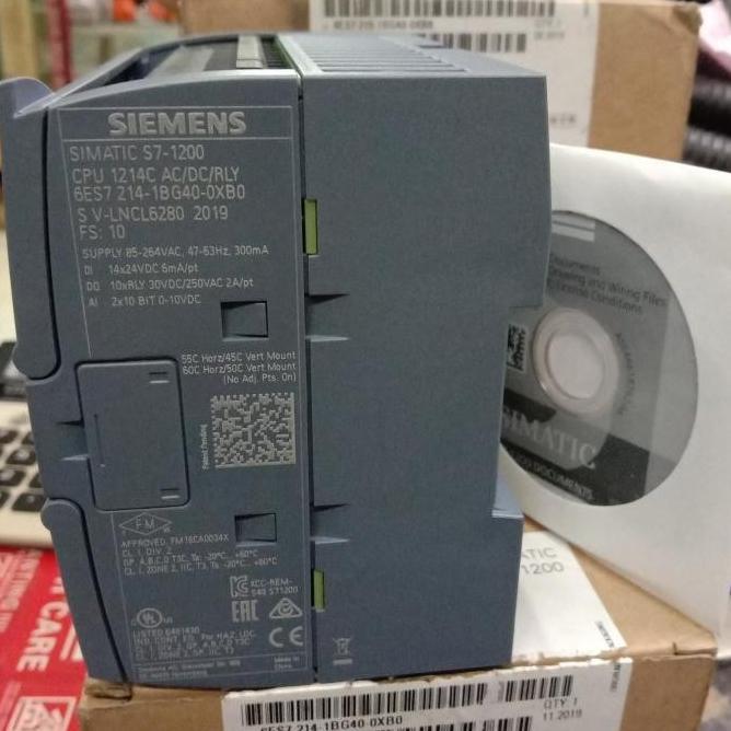 Jual Plc Siemens Simatic S7-1200 6Es7214-1Bg40-0Xb0 Cpu 1214C Original - Jakarta Barat - CV ...