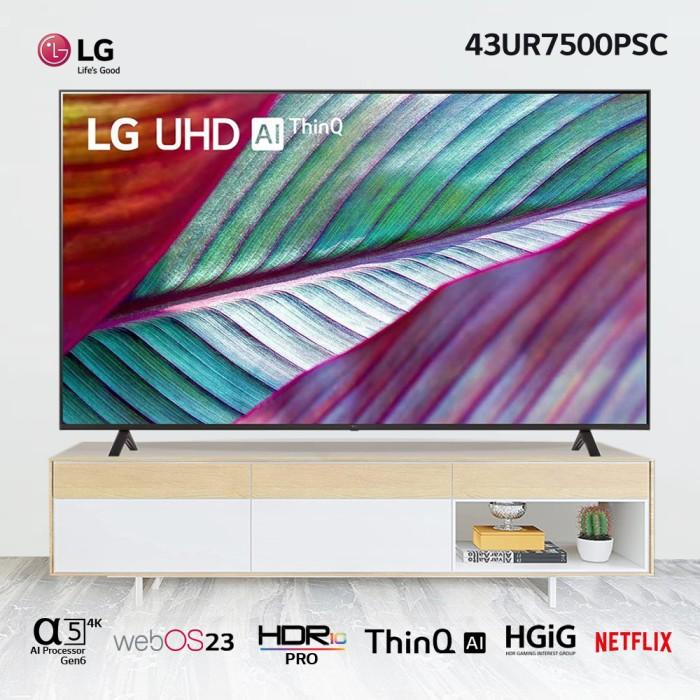 Jual LG 43UR7500 SMART TV UHD 4K 43UR7500PSC THINQ AI 43 INCH - Kota ...