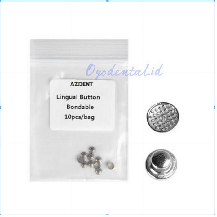 Jual Dental Lingual Button isi 10 Behel Ortho Orthodontic Palatal ...
