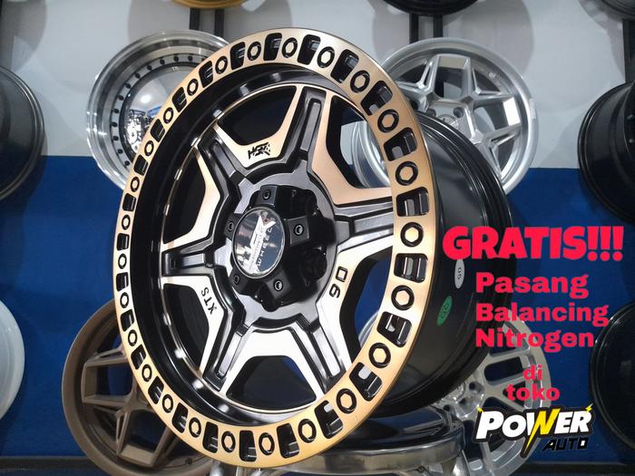 Jual velg mobil r15x8 H6x139,7 pelek model offroad terbaru ford ranger ...
