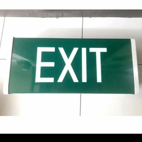 Jual MAXSPID EMERGENCY EXIT LIGHT BOXSTER BLS/M/W5100(Garansi Resmi 1 ...