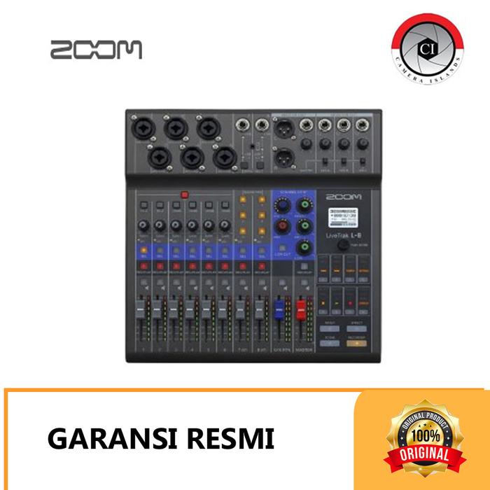 Jual Zoom LiveTrak L8 L-8 Portable 8-Channel Digital Mixer and Recorder ...
