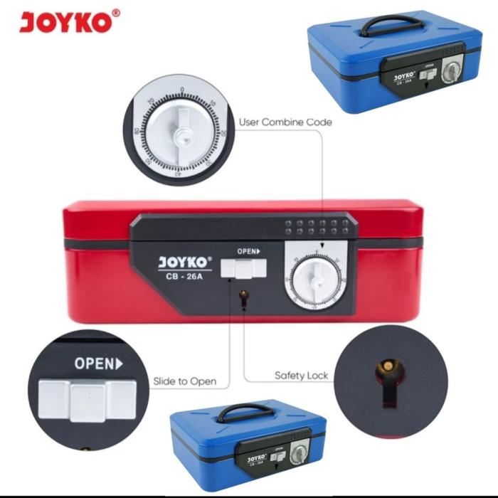 Jual Cash Box CB26A Joyko Cashbox CB-26A Kotak Simpan Brankas Uang Barang - Jakarta Barat ...