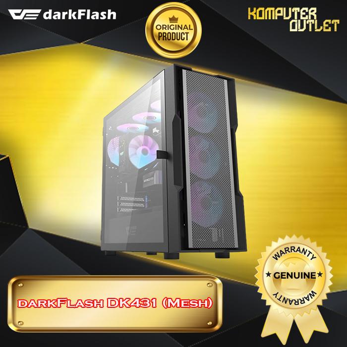 Jual DARKFLASH Aigo DK431 MESH ARGB MID TOWER PC CASE CASING PC - Putih ...