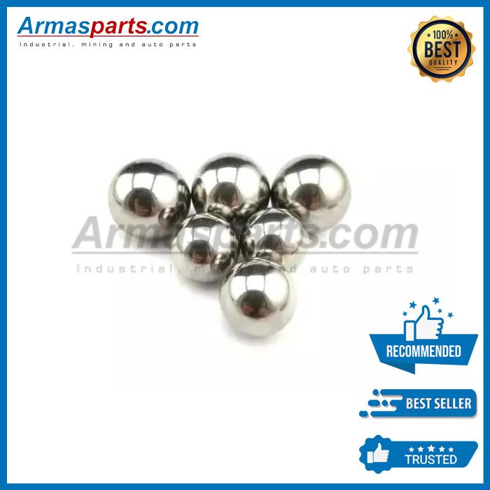 Jual Steel Ball Diameter 1/2 Inch 1/2 inci 1/2" 12.7mm Grade 500 Steel ...