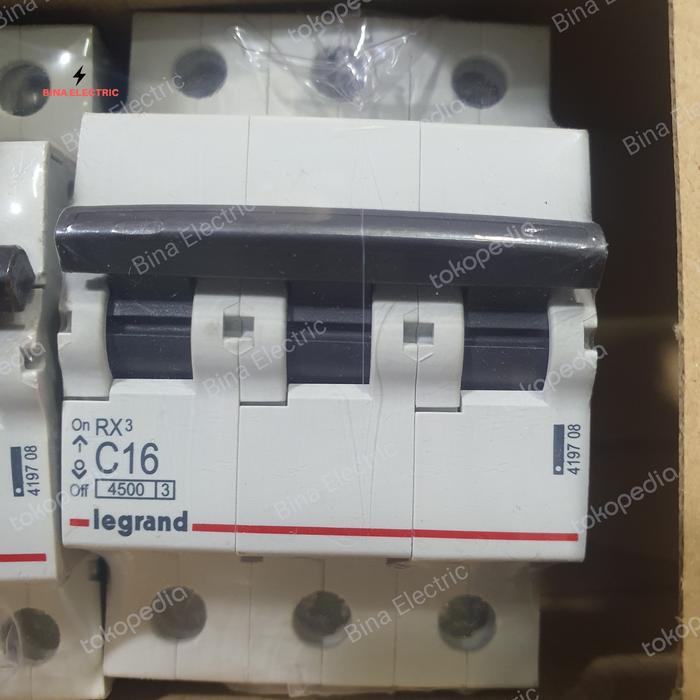 Jual MCB Legrand 3P 16A / MCB Legrand 3 Pole 16 Ampere - Jakarta Pusat - Bina Electric | Tokopedia