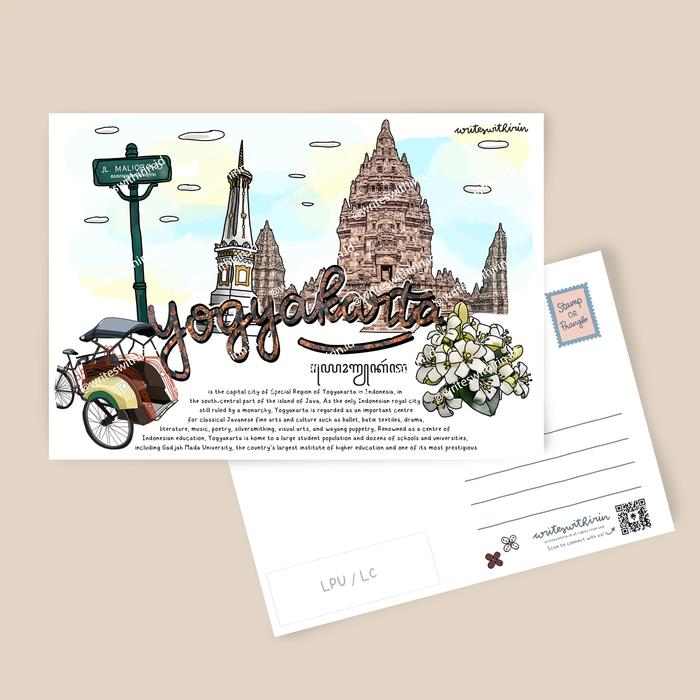 Jual (writeswithirin) Kartu Pos/ Postcard/ Poskad Kota Indonesia - Kota ...
