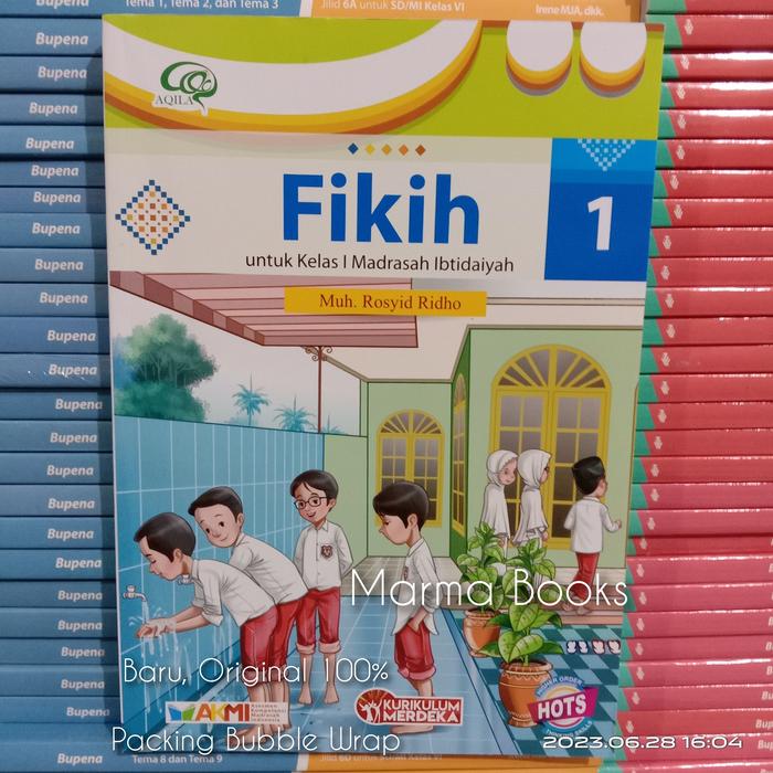 Jual Buku Fikih Kelas 1 Mi Kurikulum Merdeka AKM HOTS Aqila - Jakarta Pusat - marmabooks | Tokopedia
