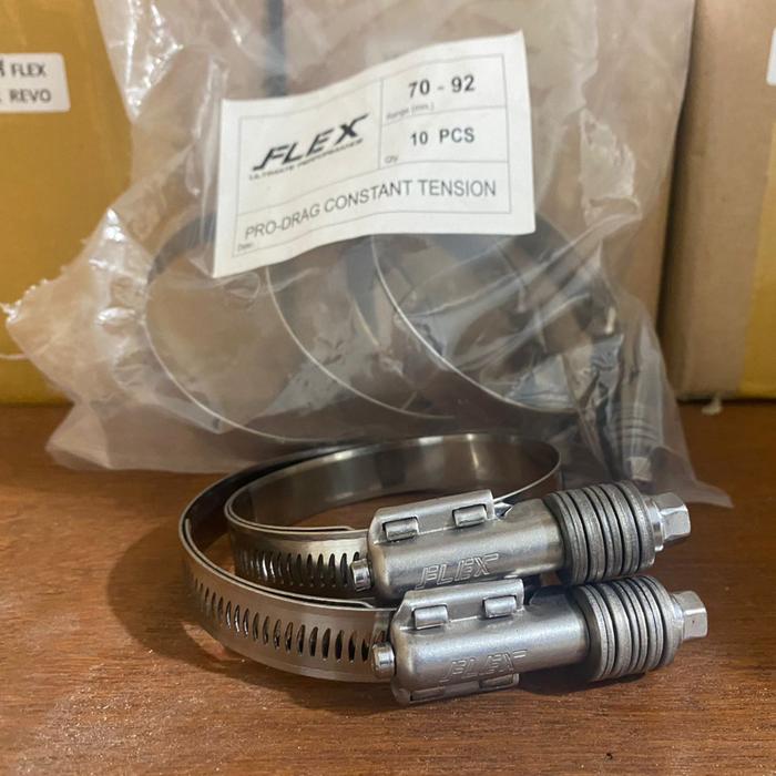 Jual Flex ProDrag Spring Tension Clamp Klem Selang Karet Silicone - 2 ...