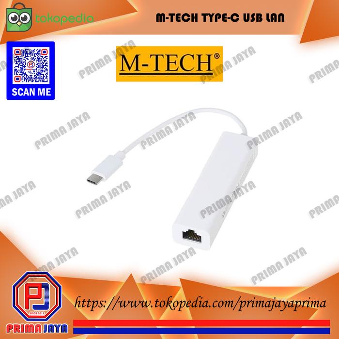Jual M-TECH Type C To Lan Usb Lan Rj45 Ethernet MTECH - M TECH - Kota Manado - Prima Jaya Toko ...
