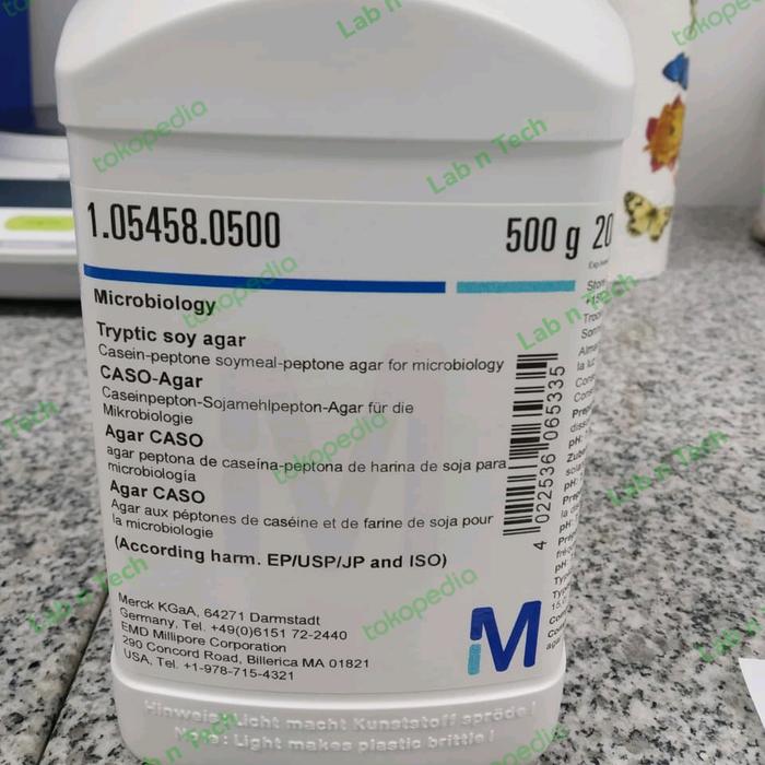Jual 1.05458.0500 CASO Agar TSA 500g Merck - Kota Bekasi - Lab n Tech 2 ...