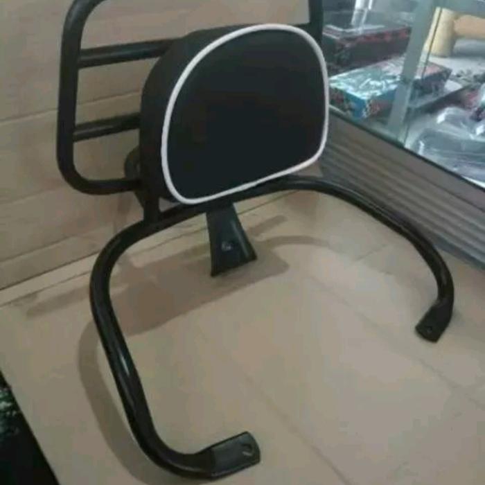 Jual Backrack rear carrier chrome modern vespa LX S sprint IGET 3V 2V ...
