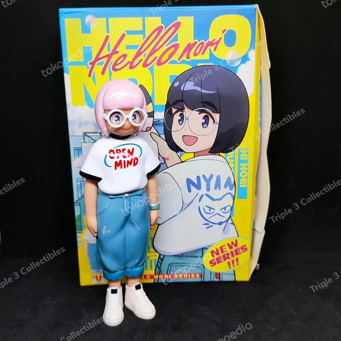 Jual Figure Pop Mart Hello Nori VINTAGE PopMart Open Mind Just A Girl ...