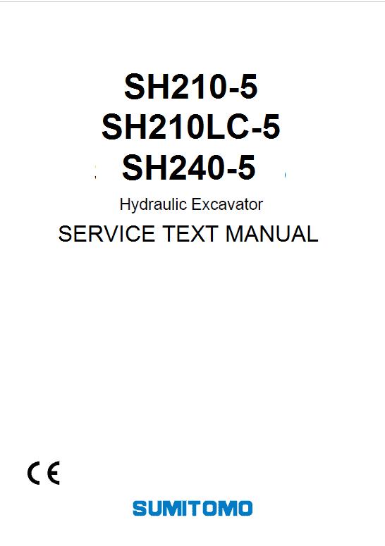 Jual Shop Manual Excavator Sumitomo SH210-5, SH210LC-5, LH240-5 versi ...
