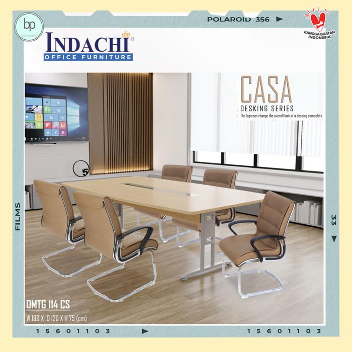 Jual Meja Rapat/Meja Meeting Kantor Indachi CASA DMTG 114 CS (180*120 ...