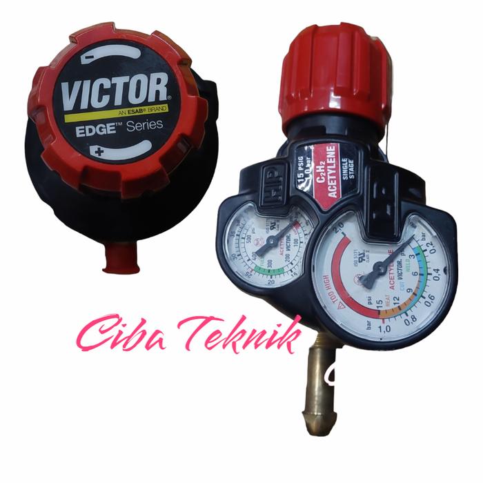 Jual Regulator VICTOR ACETYLENE EDGE SERIES 2.0 ESS42-15-993 SINGLE ...