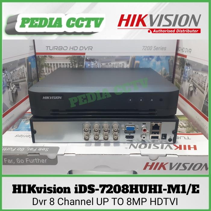 Jual DVR 8 CHANNEL HIK VISION iDS 7208HUHI-M1/E TURBO HD UP TO 8MP ...